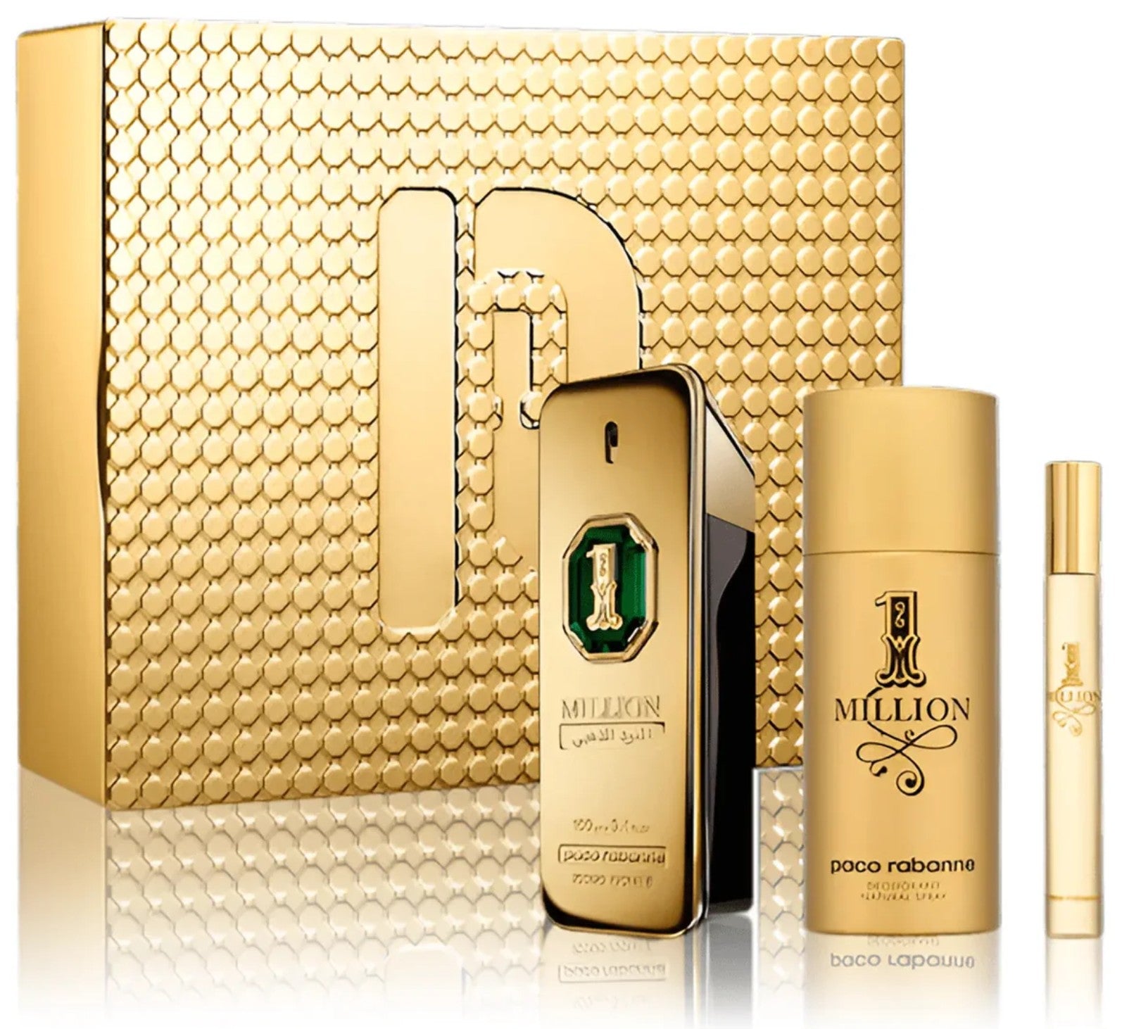 Paco Rabanne One Million Golden Oud 100ml Intense Parfum + 150ml Deodo ...